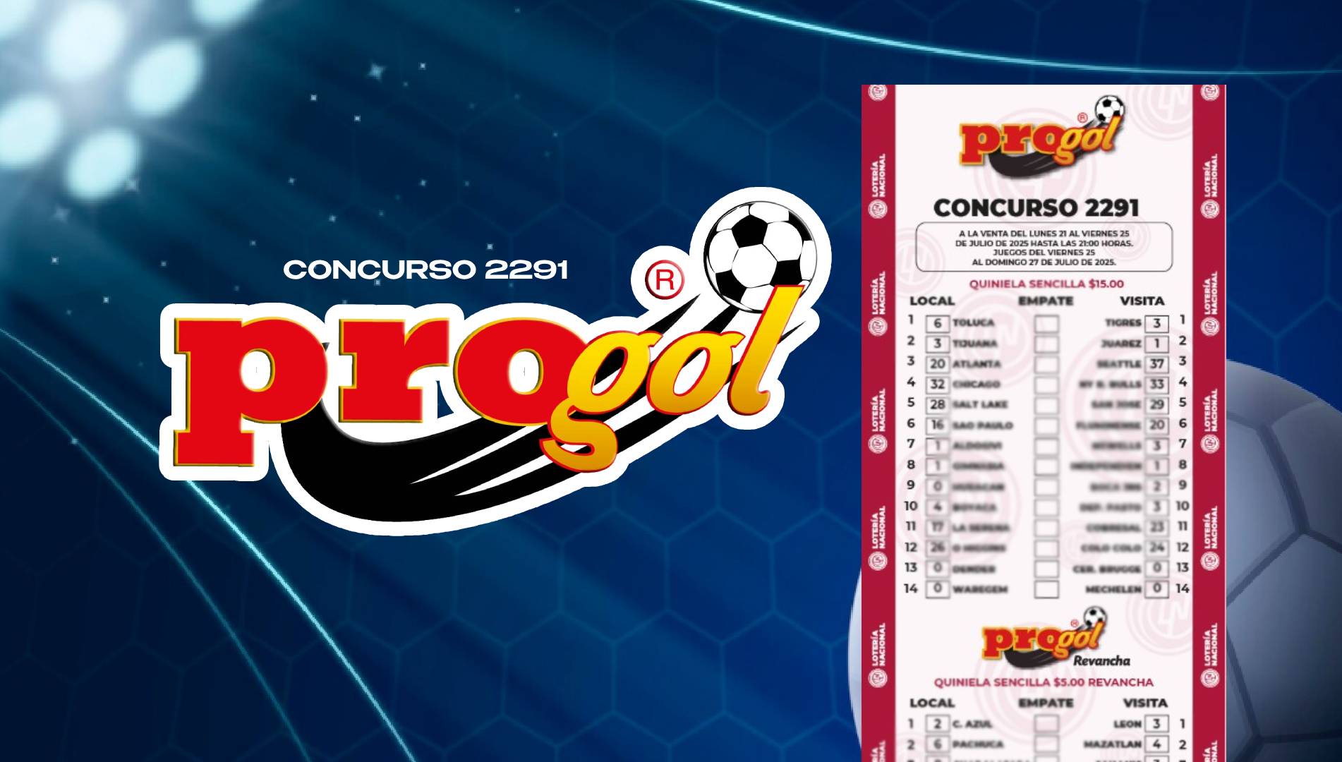 Progol 2291 Posible quiniela y las predicciones de los resultados ...