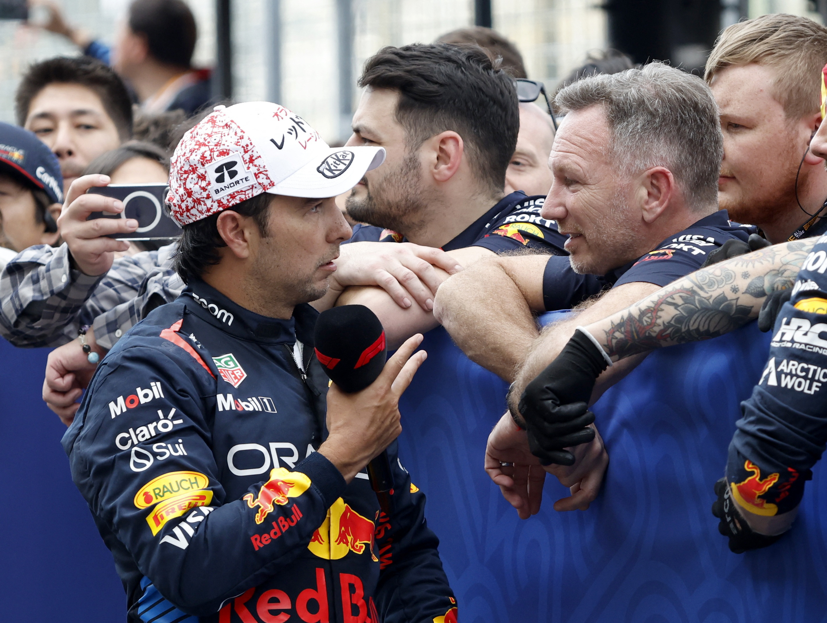 Christian Horner defendió con estas palabras la renovación de Checo Pérez
