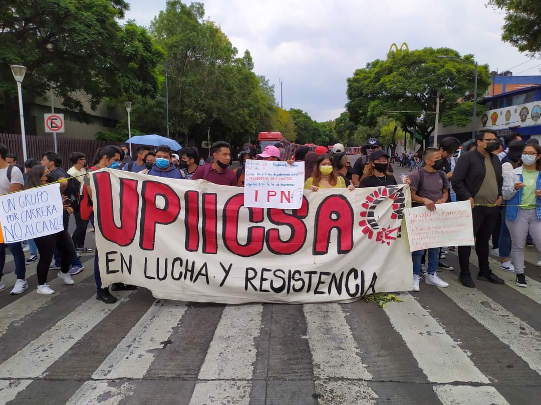 Escuelas que están en paro de labores del IPN