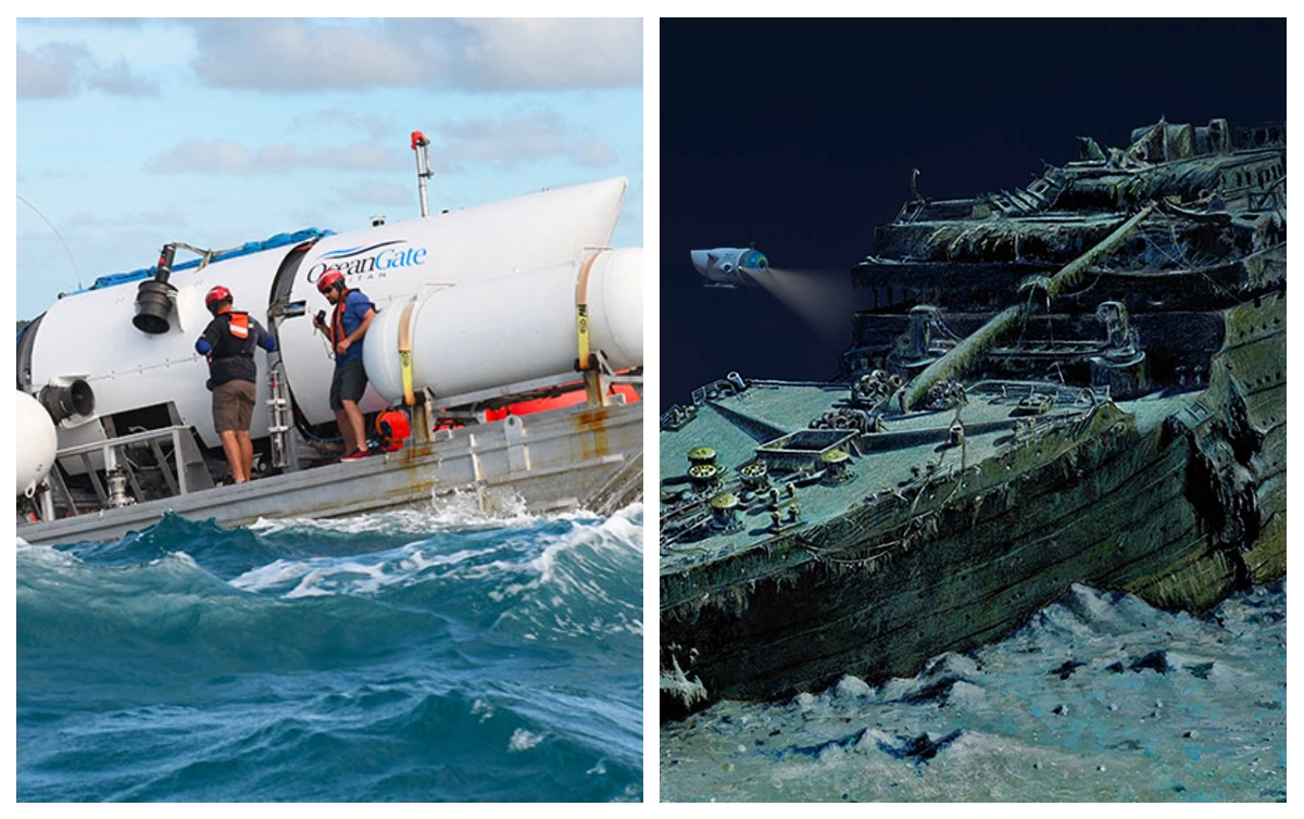 Este era el submarino que desapareció al visitar al Titanic