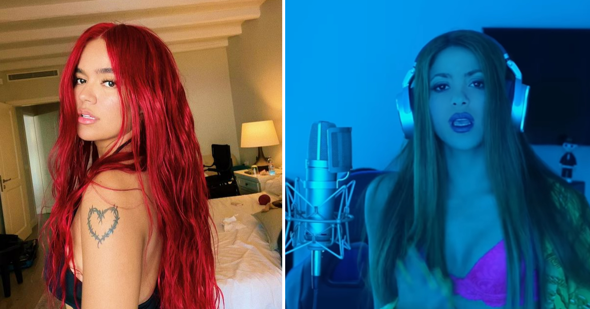 Karol G anuncia colaboración con Shakira en nuevo álbum