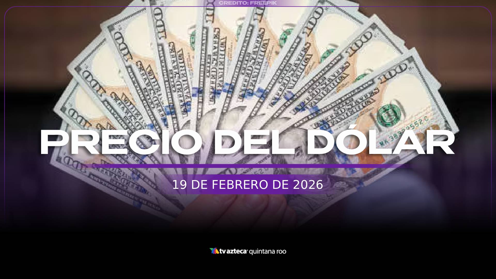 ¿En cuánto está el dólar hoy en Cancún? Compra y venta este jueves 19 ...