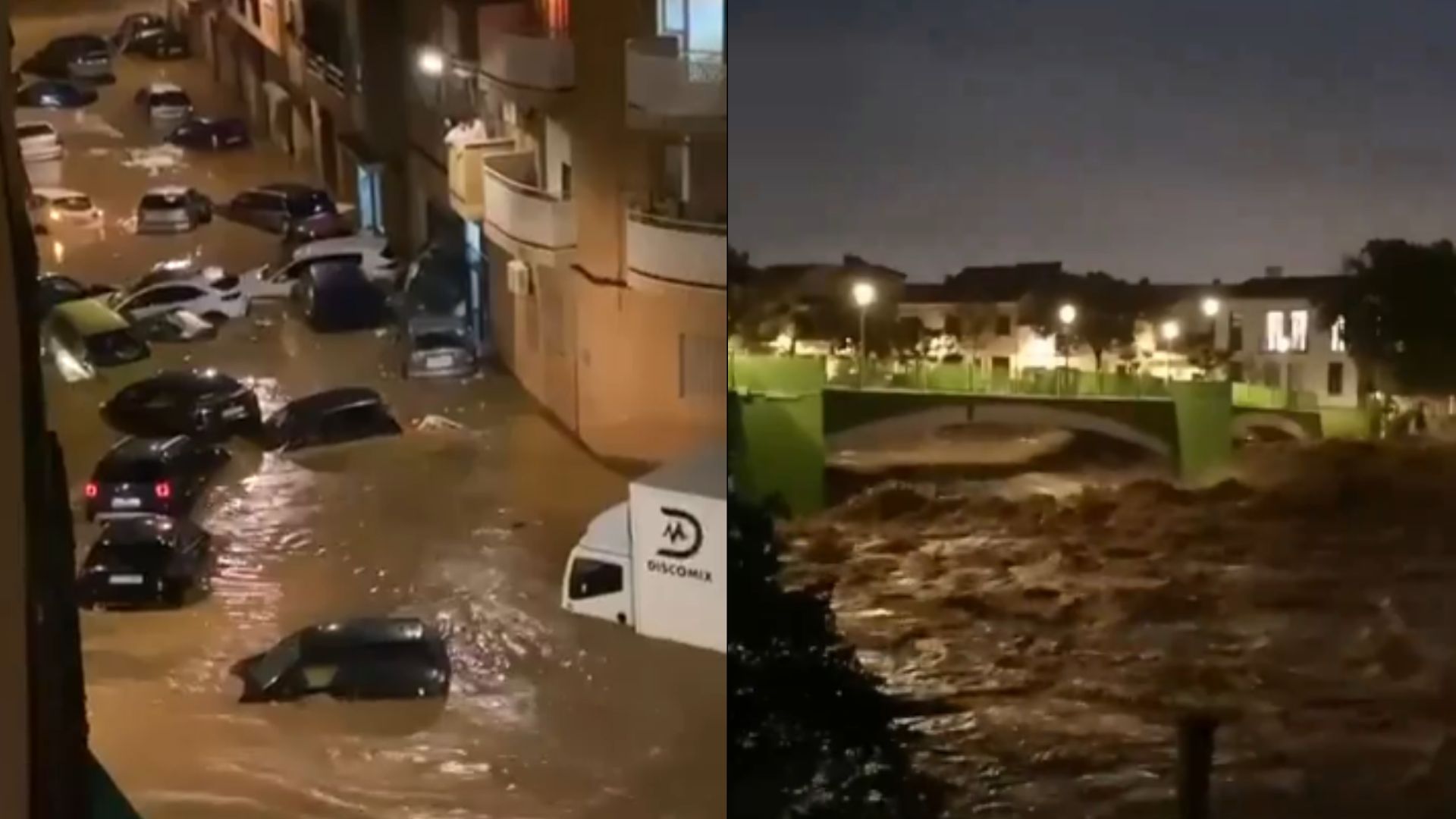 Videos de inundaciones de DANA en Valencia, España: catástrofe deja ...