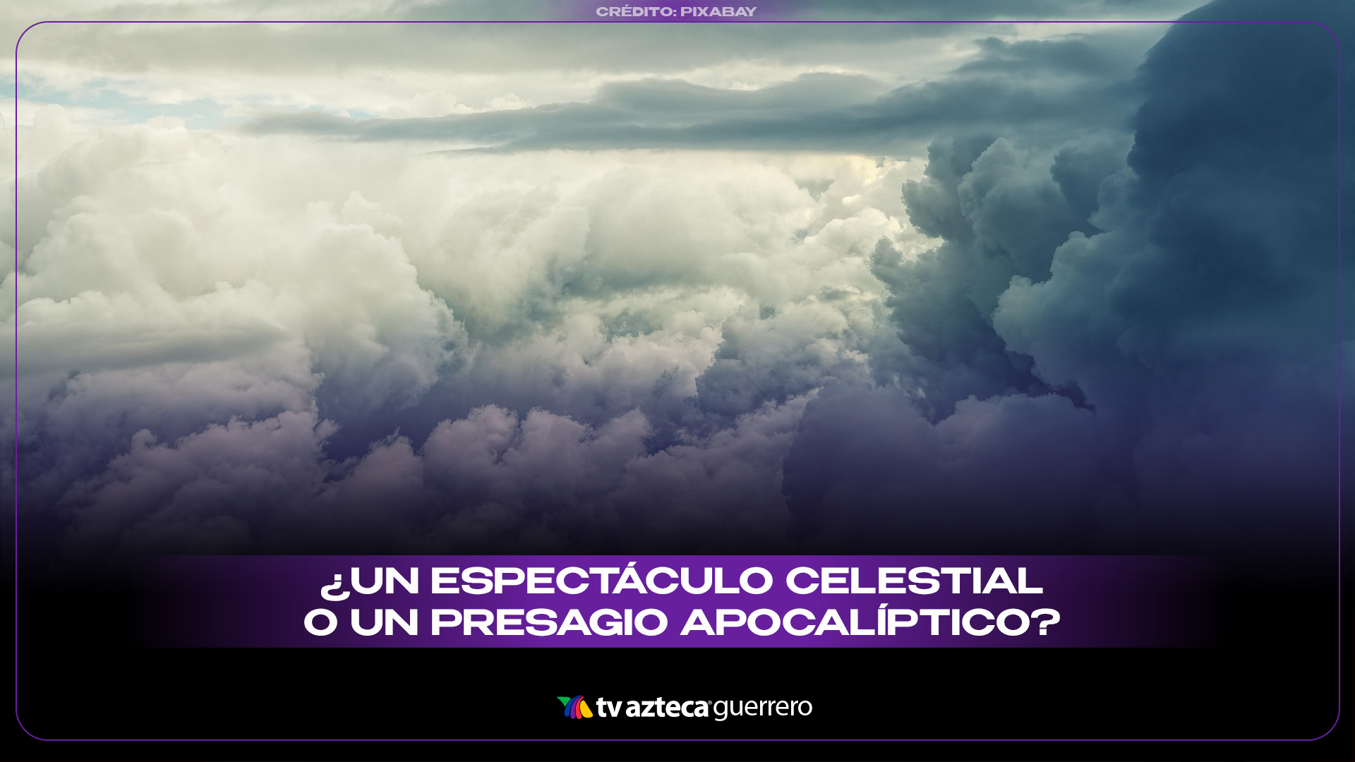 El Misterioso cinturón de nubes que fue captado en Meryland
