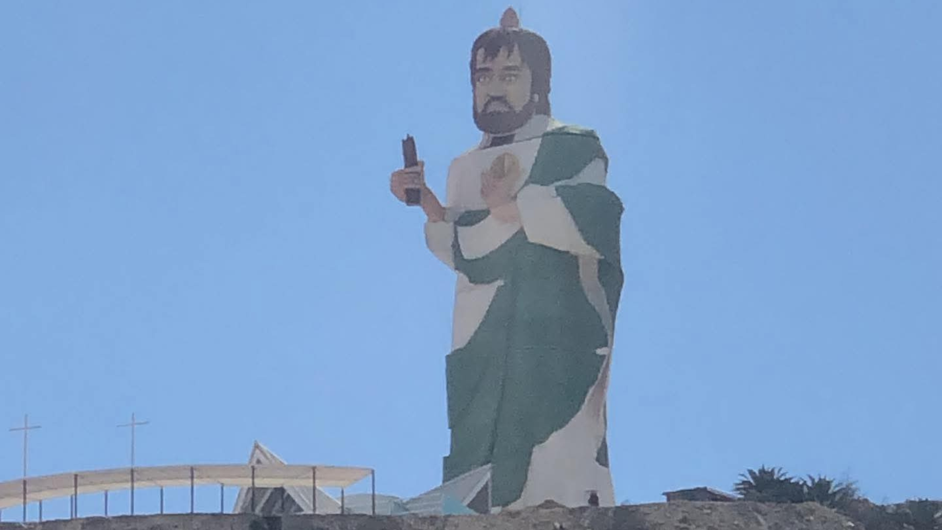 Estatua San Judas Tadeo en Esperanza, Puebla