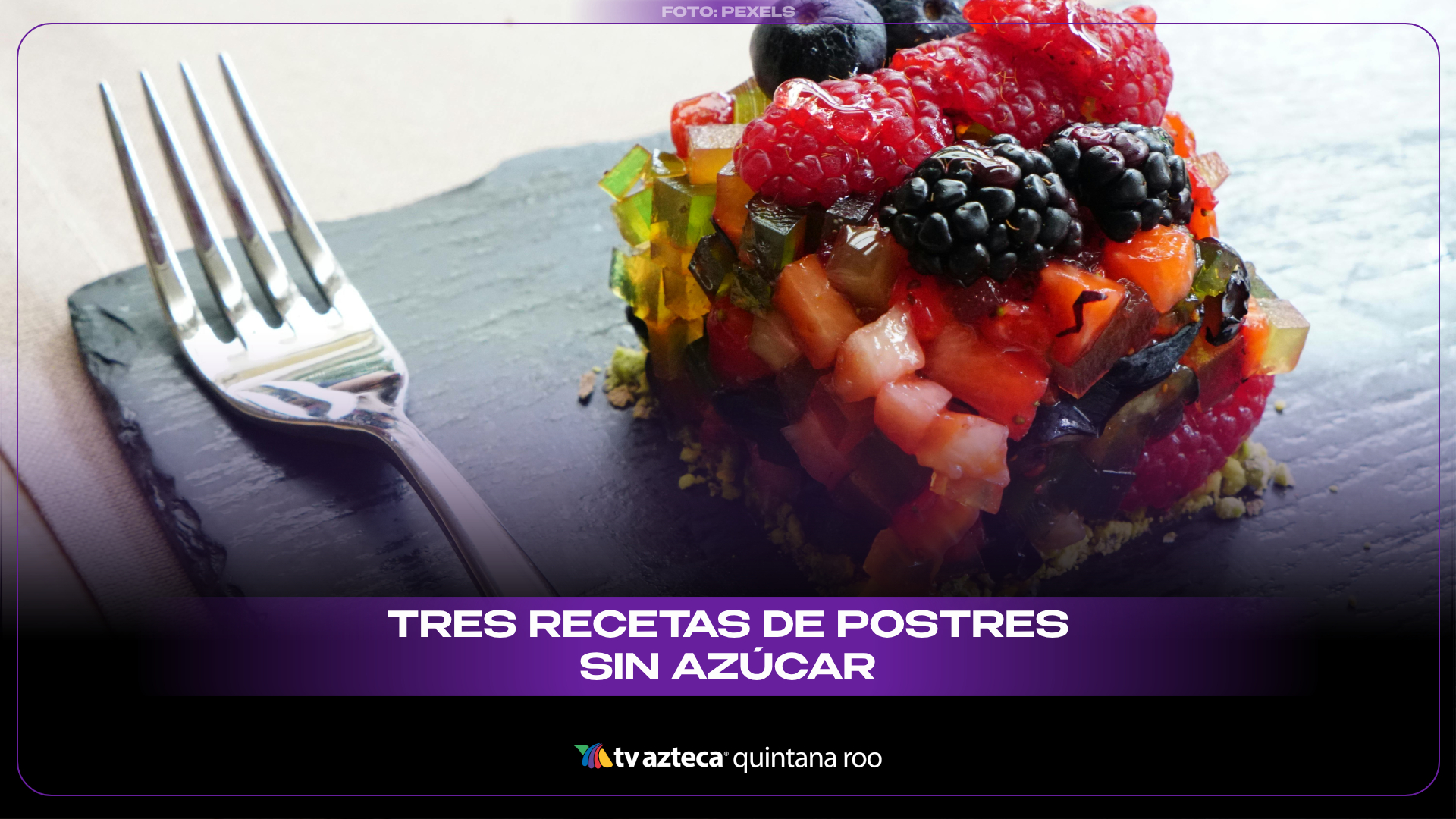 Tres recetas de postres sin azúcar que te encantará probar en casa