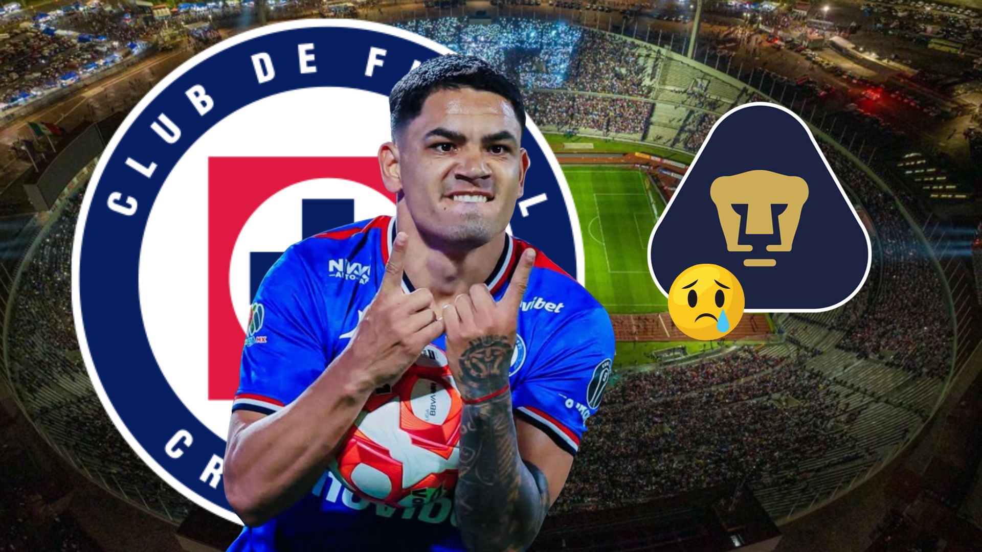La poderosa marca a la que el Cruz Azul llegó en la casa de los Pumas ...