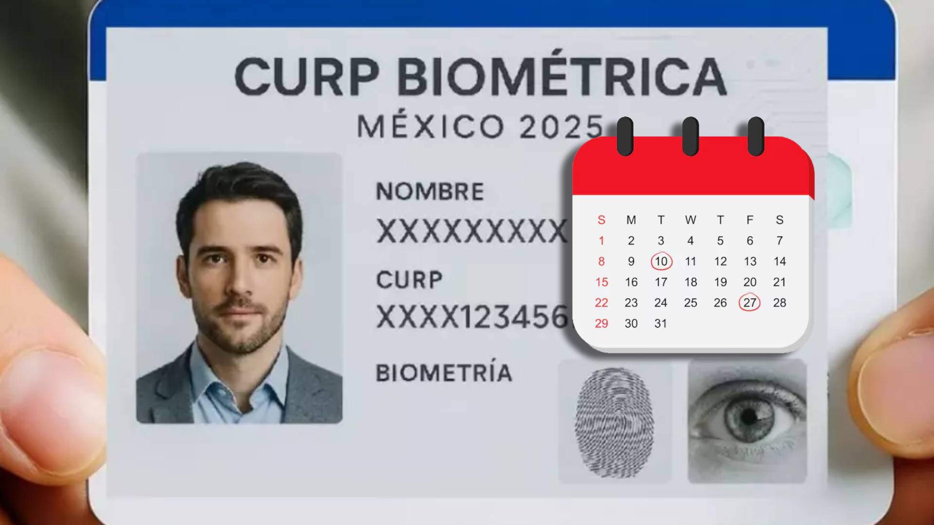 A partir de esta FECHA será obligatoria la CURP biométrica 2026 para ...